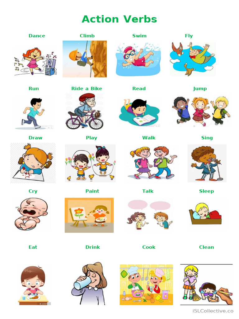 Action Verbs | PDF