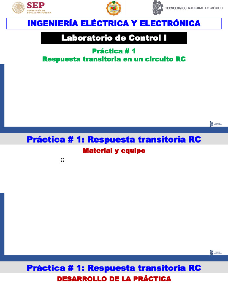 Análisis de Respuesta Transitoria en RC | PDF