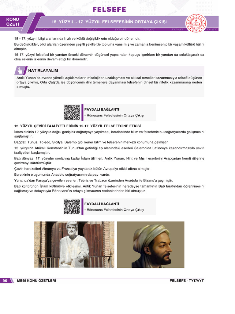 Felsefe 11.sınıf Konu Özetleri | PDF