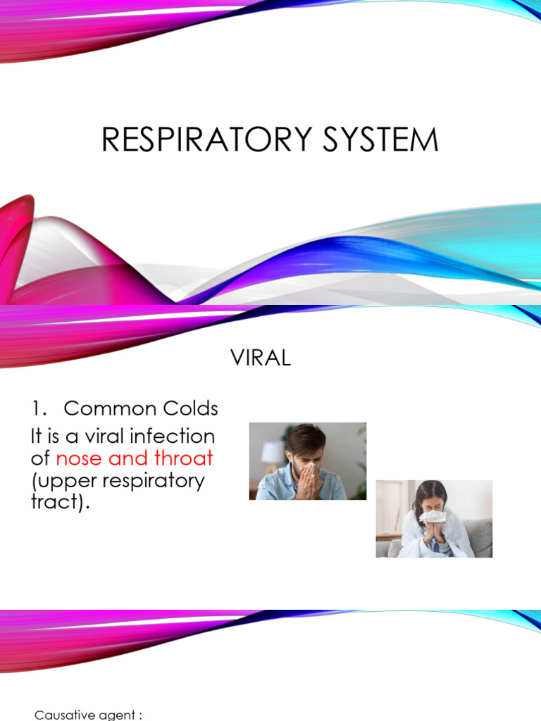 NMCPRA1 Common Colds Influenza | PDF | Common Cold | Influenza
