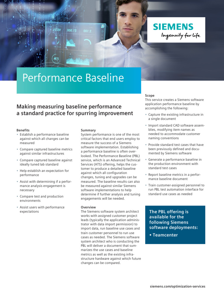 Establishing Teamcenter Performance Baseline | PDF | Software | Computing