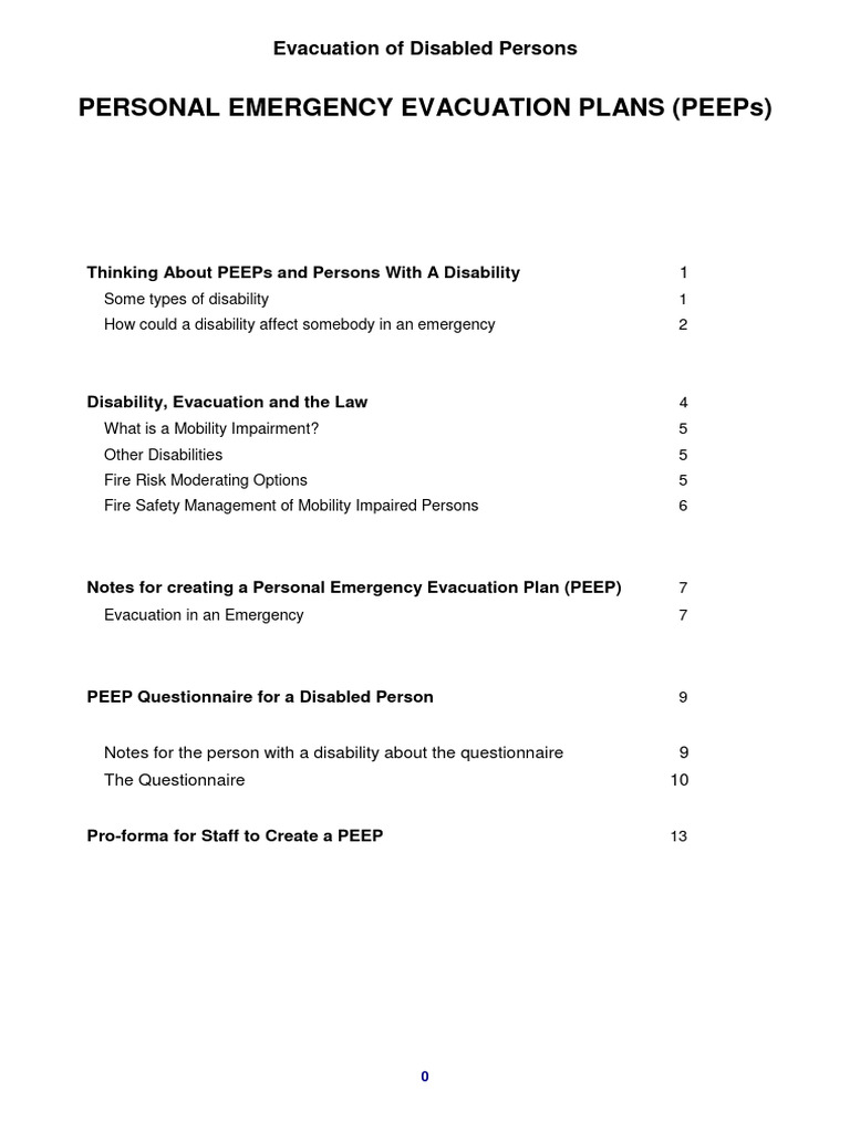 personal_emergency_evacuation_plans__peeps_ (002) | PDF | Emergency ...