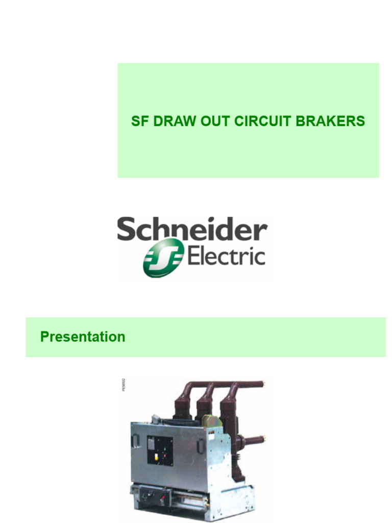 sf draw out circuit breakers | PDF | Electric Arc | Electricity