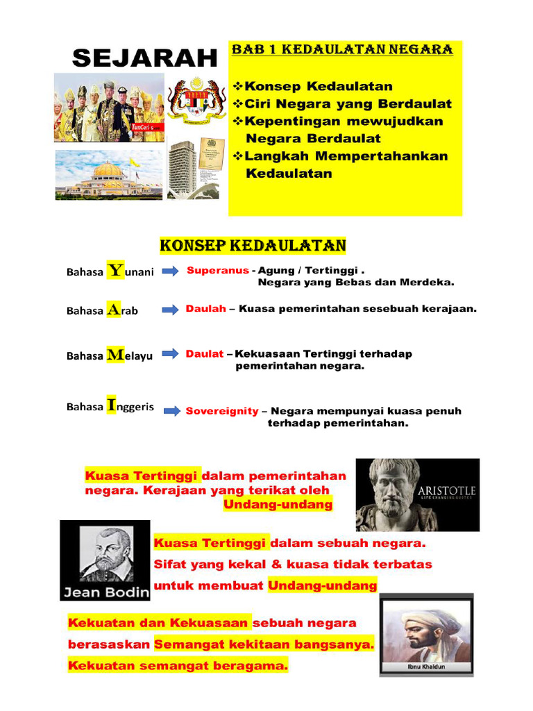 F5 Sejarah KSSM Bab1-3 | PDF