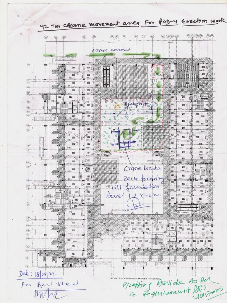 Pod 04 Erection Sequence | PDF