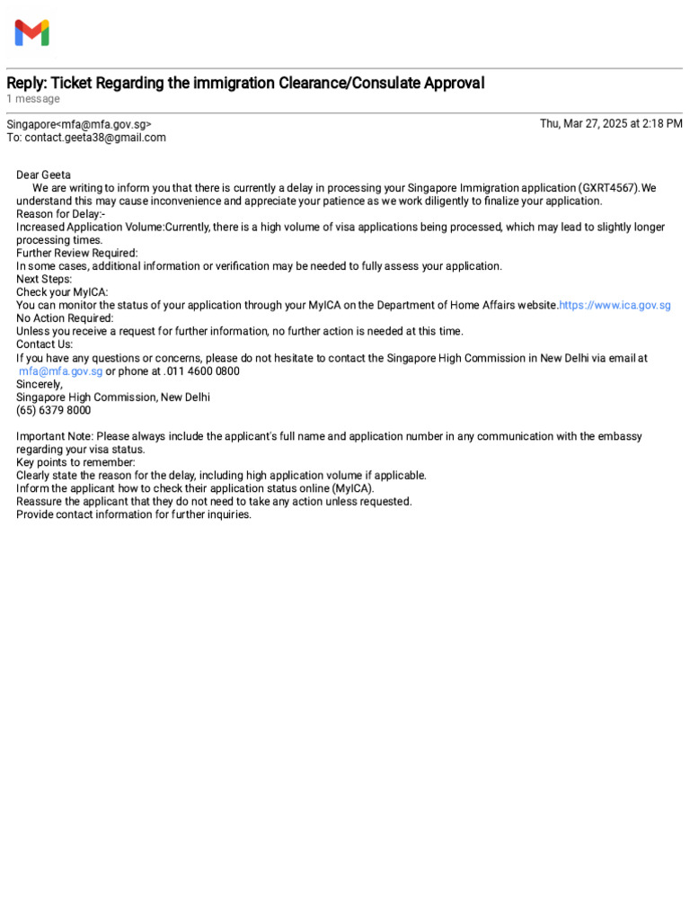 Gmail - Reply_ Ticket Regarding the immigration Clearance_Consulate ...
