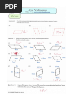 Area of A Parallelogram PDF | PDF