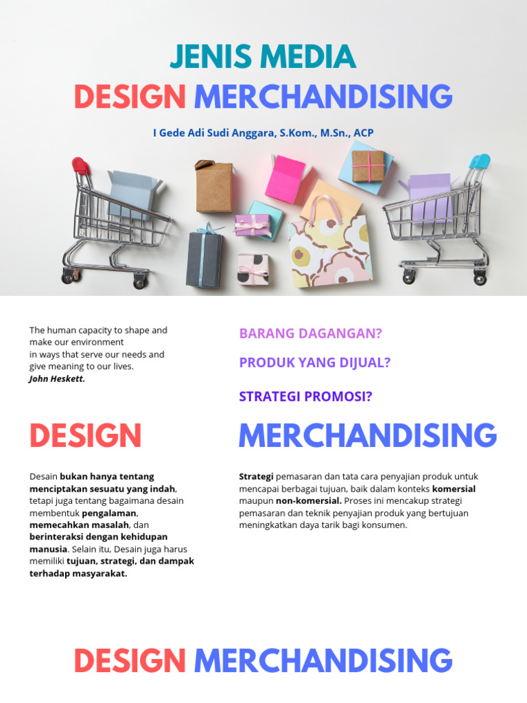 Strategi Desain Merchandising Efektif | PDF