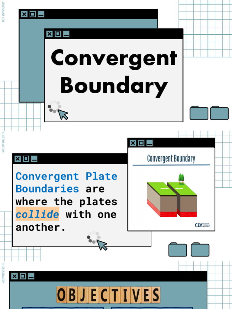 Types of Convergent Boundaries Explained | PDF | Plate Tectonics | Geology