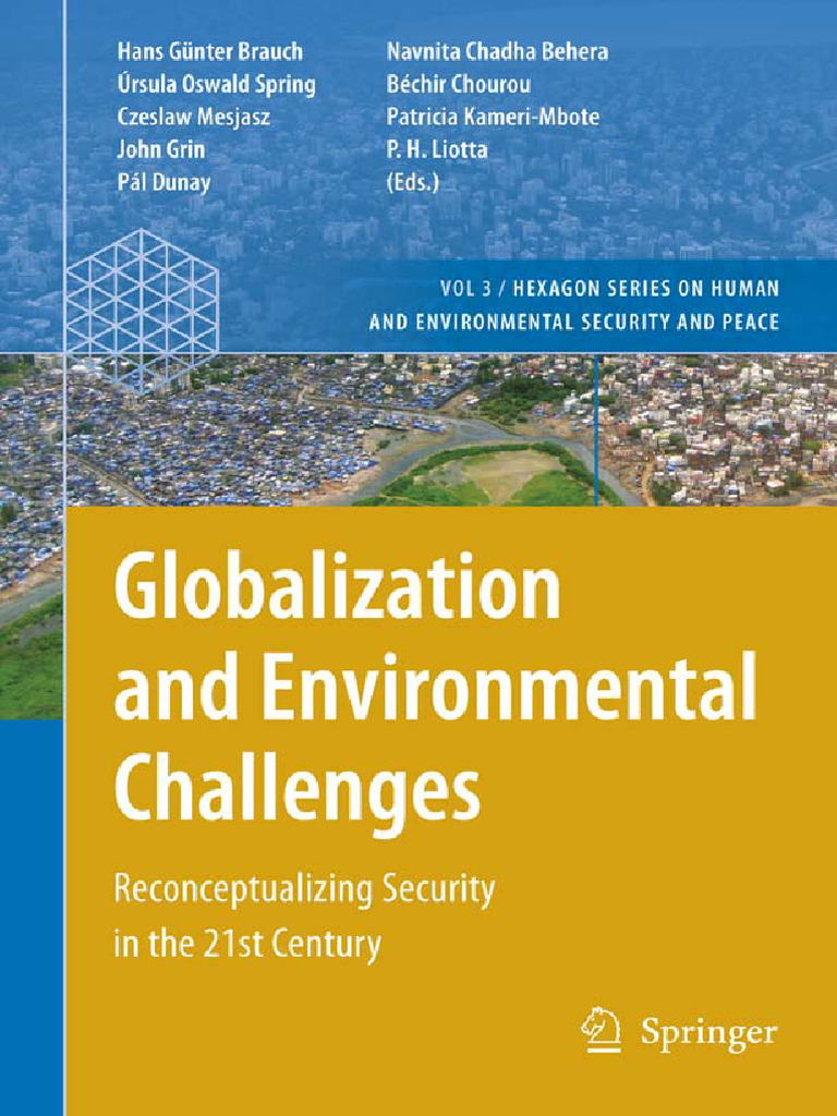 Globalization and Environmental Challenges Reconceptualizing Security in The 21st Century (Hans ...