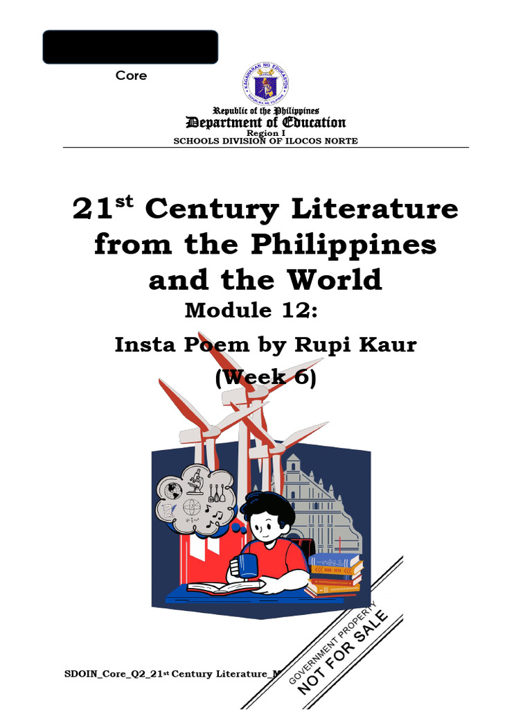 CORE_21stCenturyLiterature_Q2_Mod12_W6_Insta_Poem | PDF