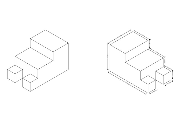 Isometric Drawing-Model | PDF