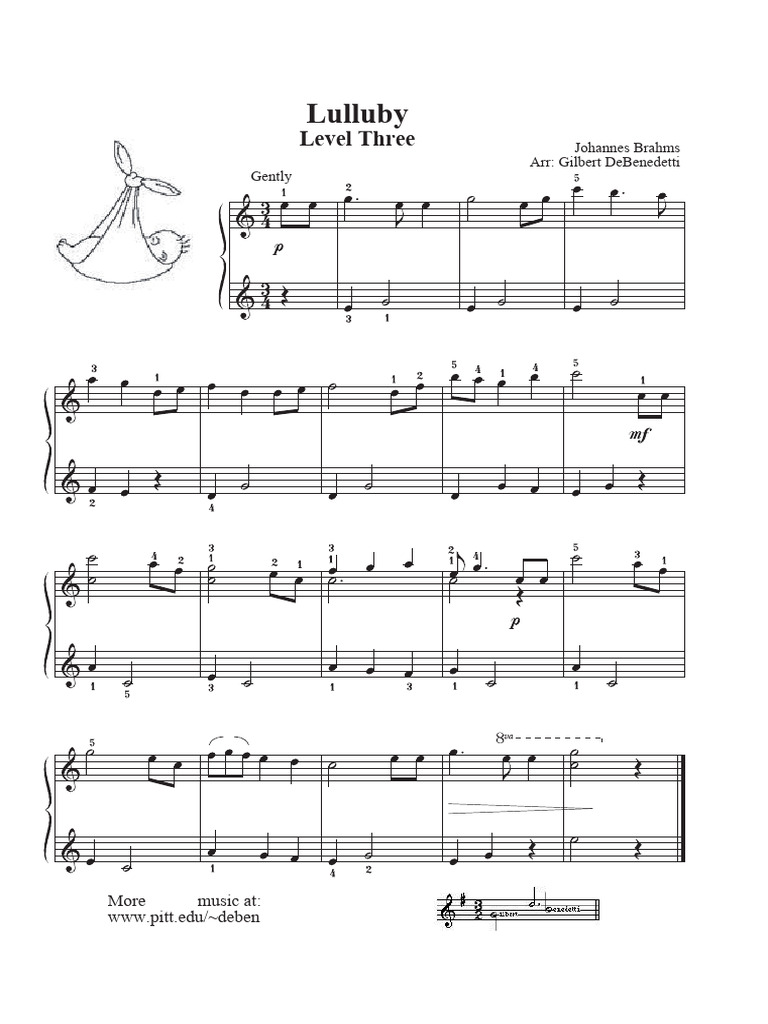 Brahms Uspavanka | PDF