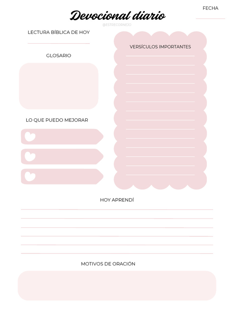 Devocional Diario 1 by Estre | PDF