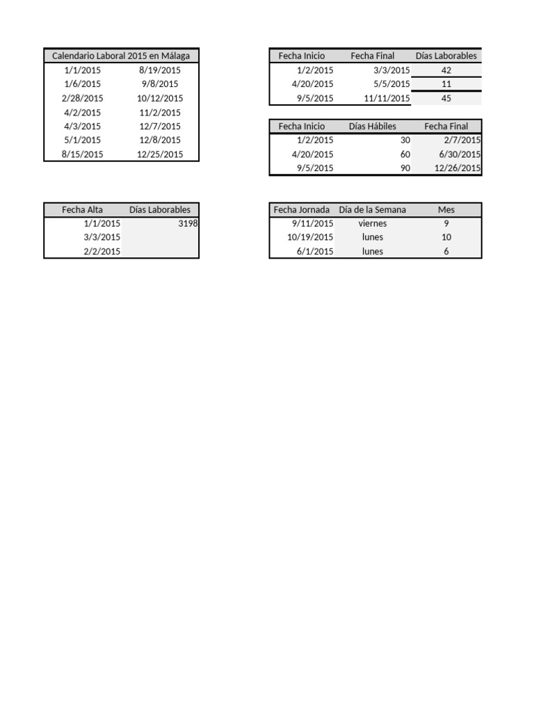 Excel Ejercicio 7 | PDF