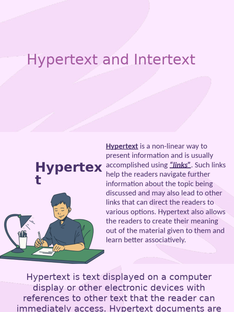 8 Hypertext and Intertext | PDF | Hyperlink | Intertextuality