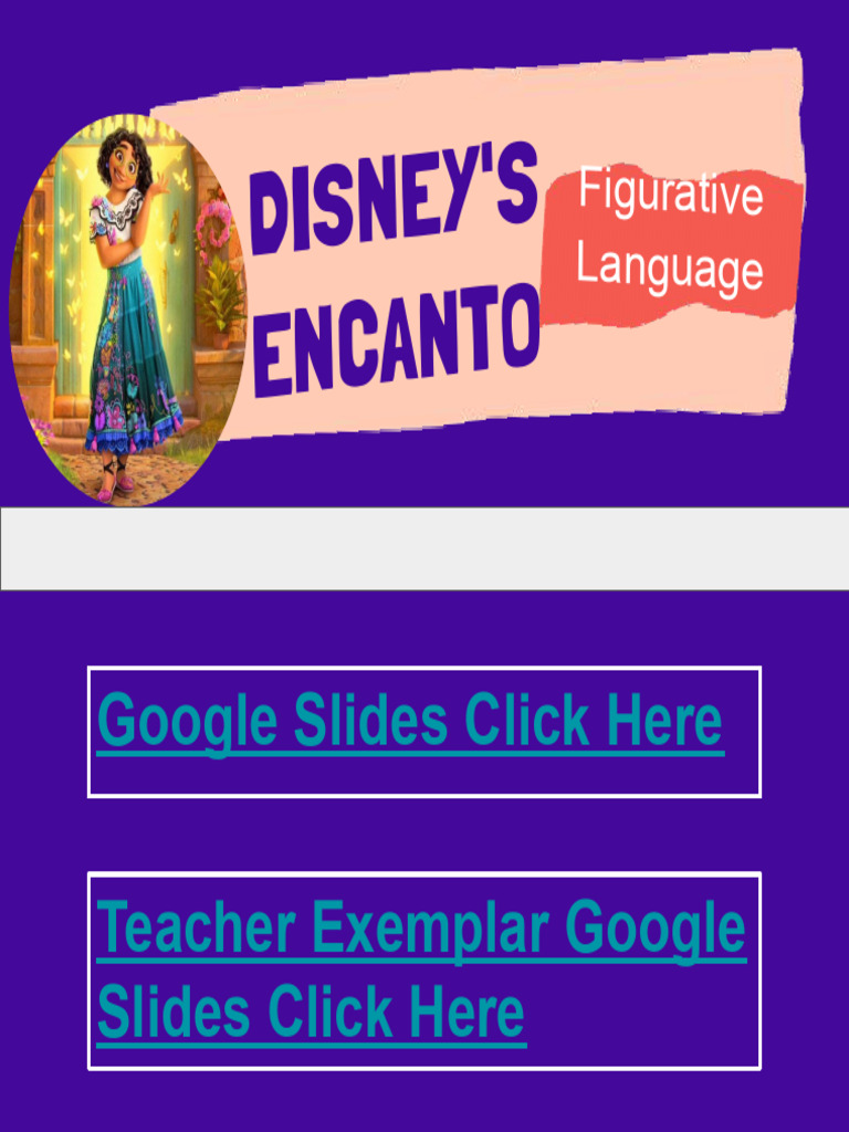 Google Slides Encanto | PDF