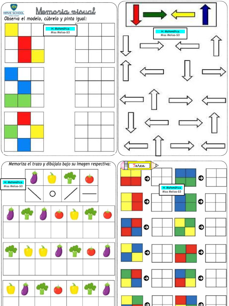Memoria Visual - Apt. Mate - Sem 3 | PDF