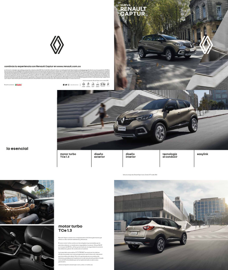 CAPTUR Ebrochure 1.3 TURBO | PDF | Airbag | Renault