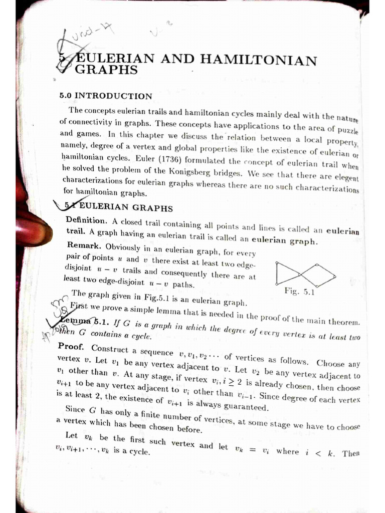 Graph Theory Unit 2 | PDF