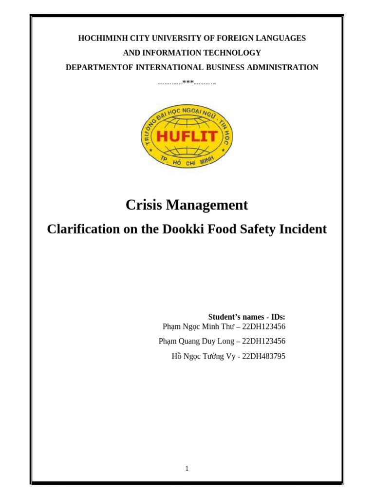 DOOKKI | PDF | Food Safety | Customer Satisfaction