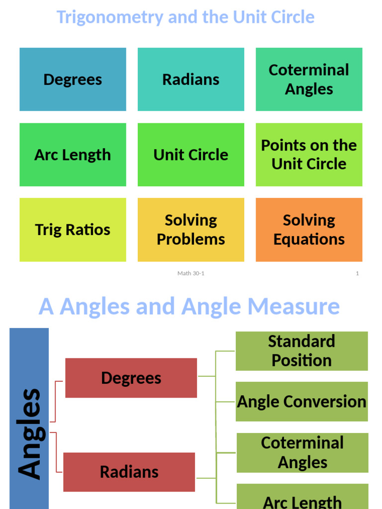 4.1A Angles and Angle Measure | PDF | Angle | Circle