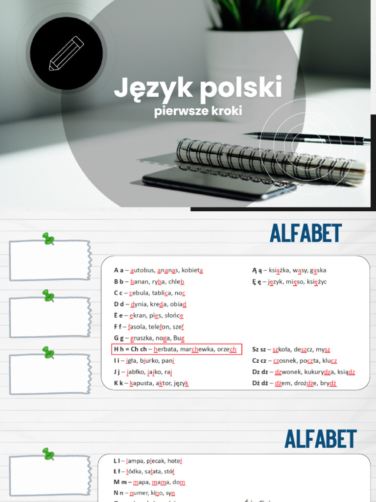 Alfabet Czytanie 1 Lekcja | PDF