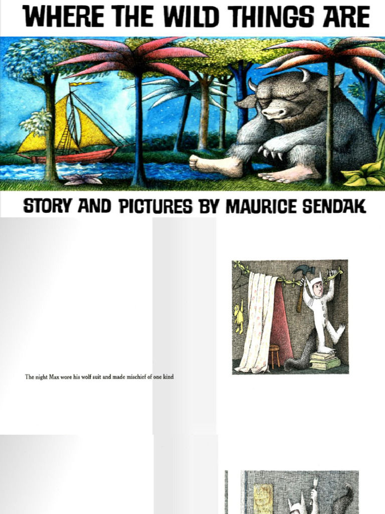 Where The Wild Things Are - Maurice Sendak | PDF