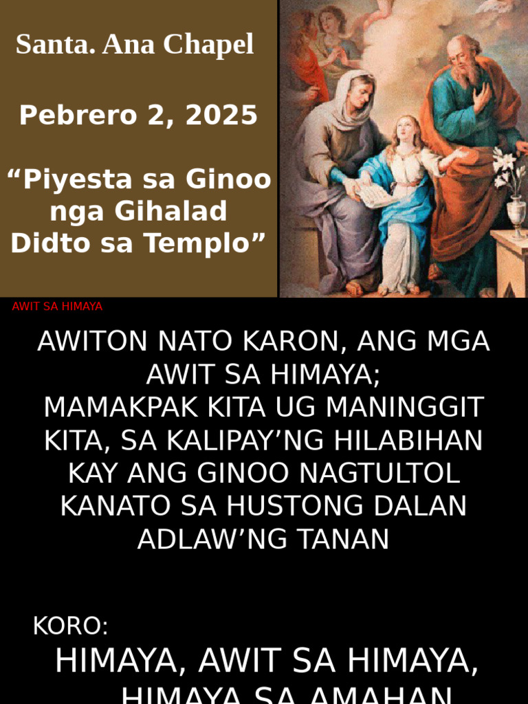 February 2, 2025 MASS | PDF