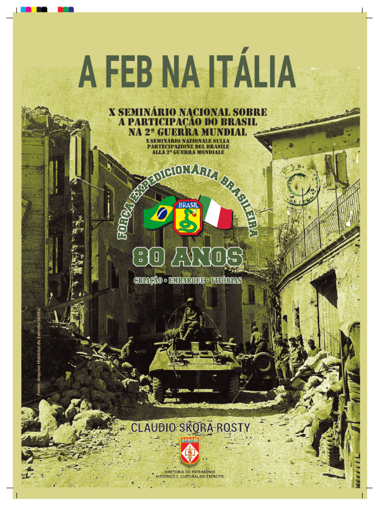 A FEB Na Itália - Revista 2023 | PDF | Artilharia | Infantaria