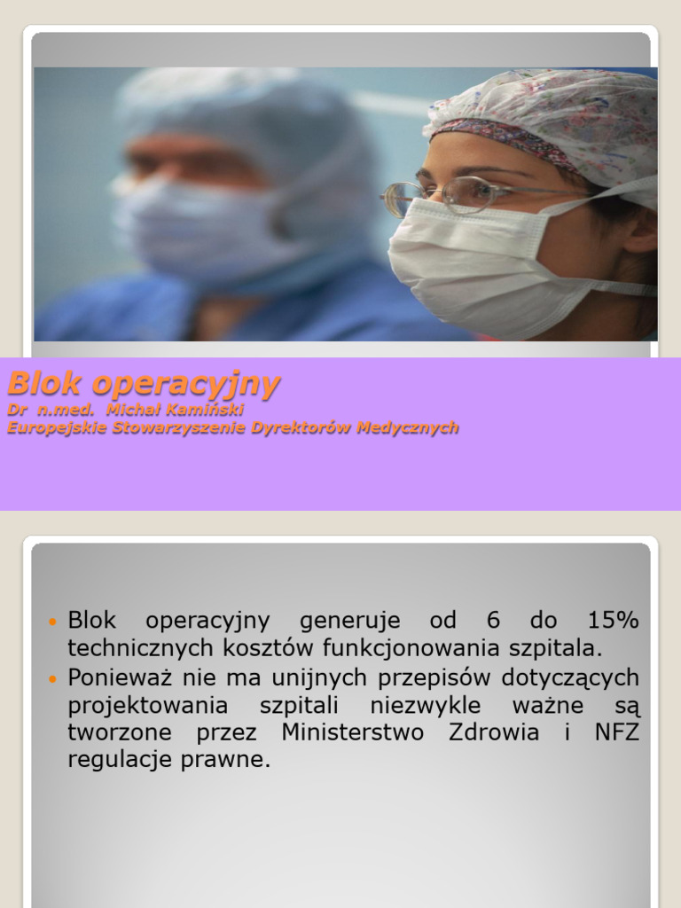 Blok Operacyjny | PDF