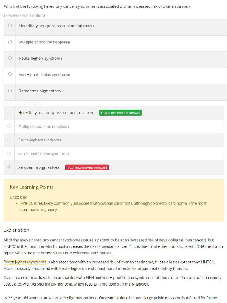 Oncology Part 1 On Exam 2020 | PDF