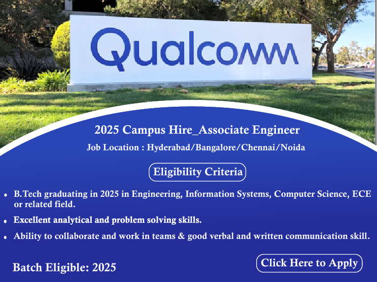 Associate-Engineer-Qualcomm-12082024 | PDF