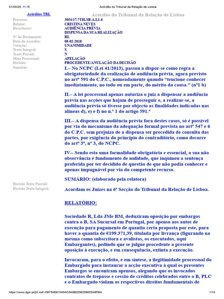 Werfgh | PDF | Sentença (jurídico) | Processo civil