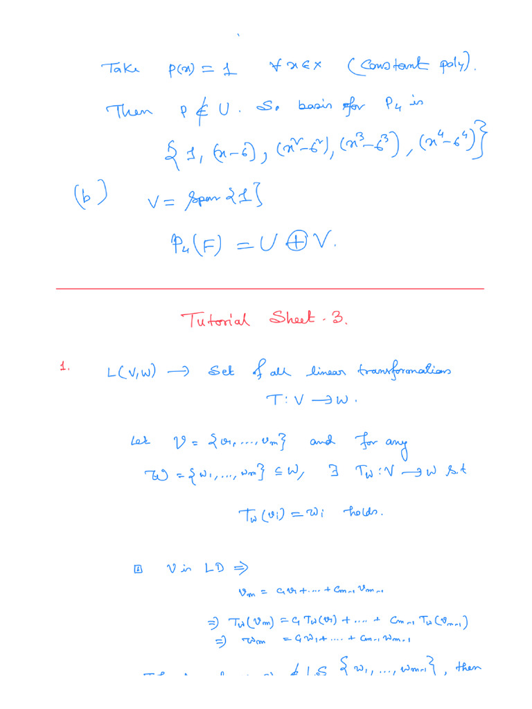 Tutorial 3 Solutions | PDF