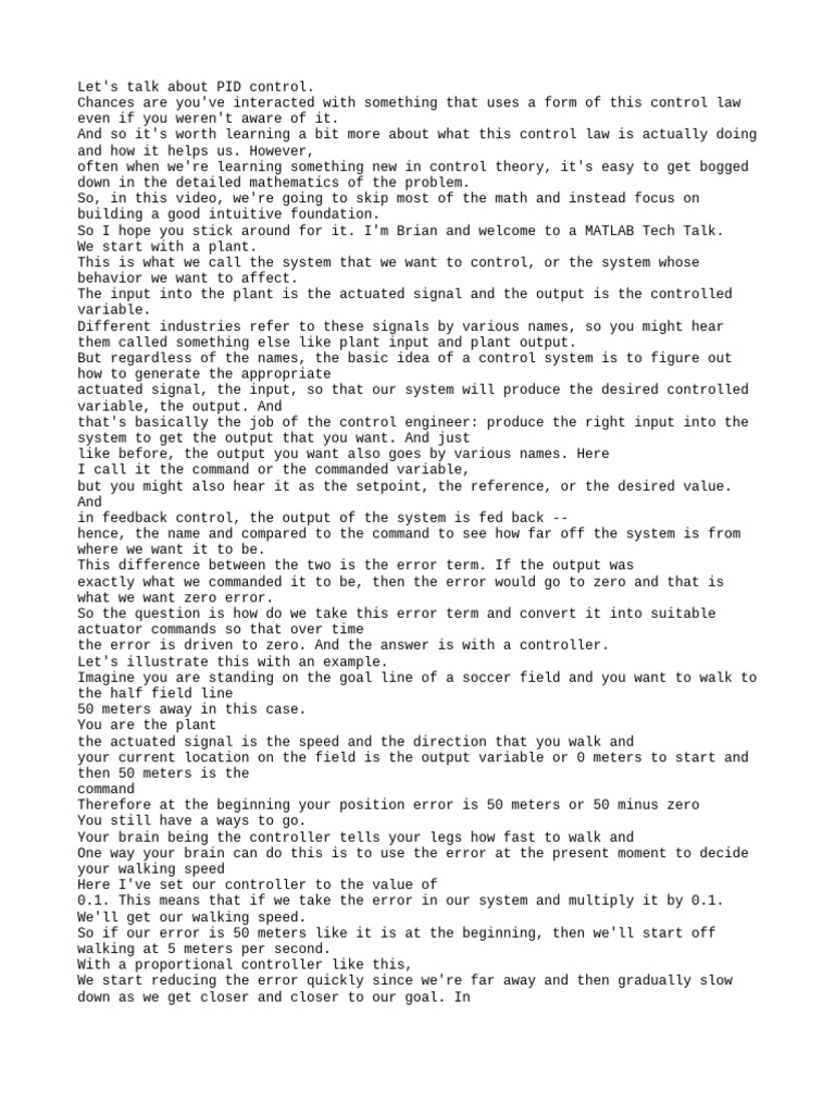 [English] What Is PID Control_ _ Understanding PID Control, Part 1 ...