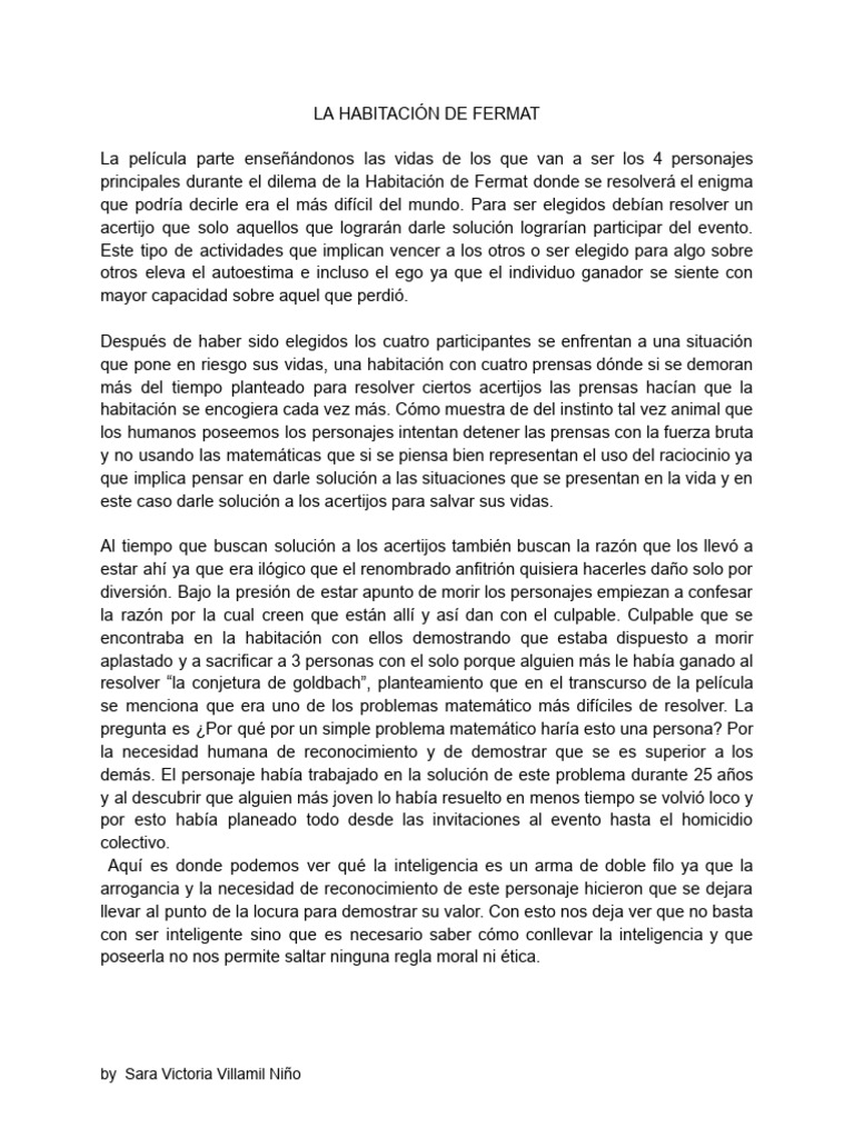 Villamil Niño Sara Victoria | PDF