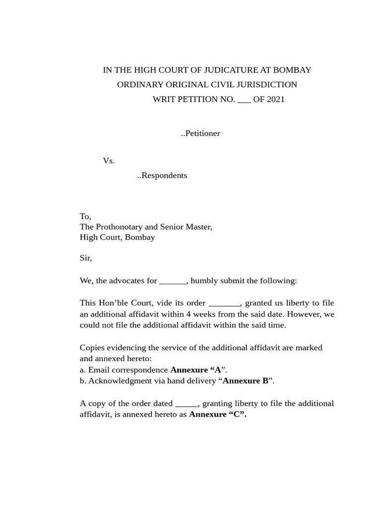 Praecipe | PDF