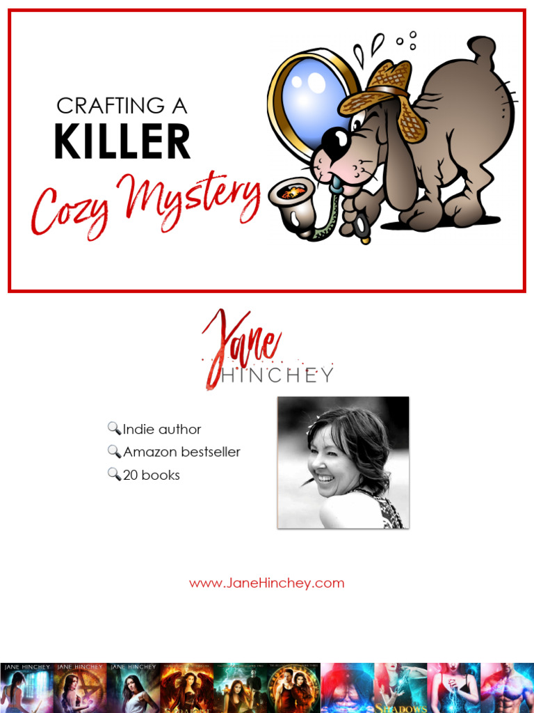 Cozy Mystery Workshop | PDF | Mystery Fiction | Thriller (Genre)