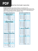 Std5 Answer Keys | PDF | Triangle | Geometric Objects