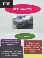 Bed Making Procedures and Guidelines | PDF | Bed | Bedding