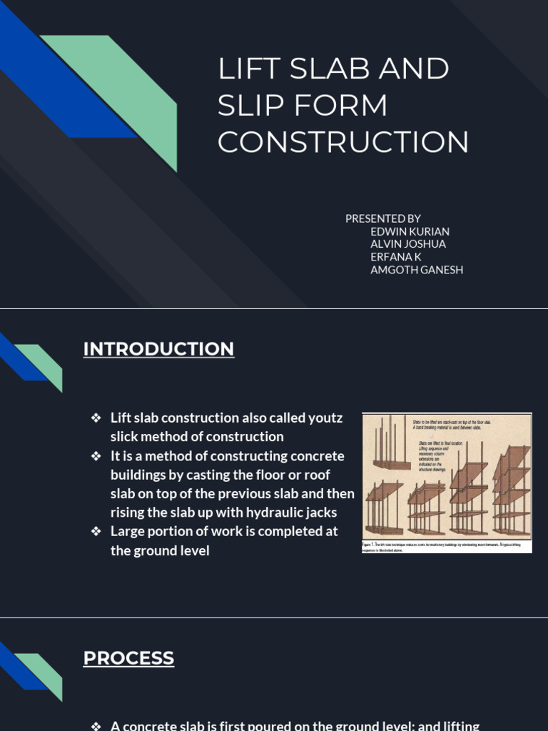 I. Slipform and Liftslab Constructions | PDF | Concrete | Architectural ...