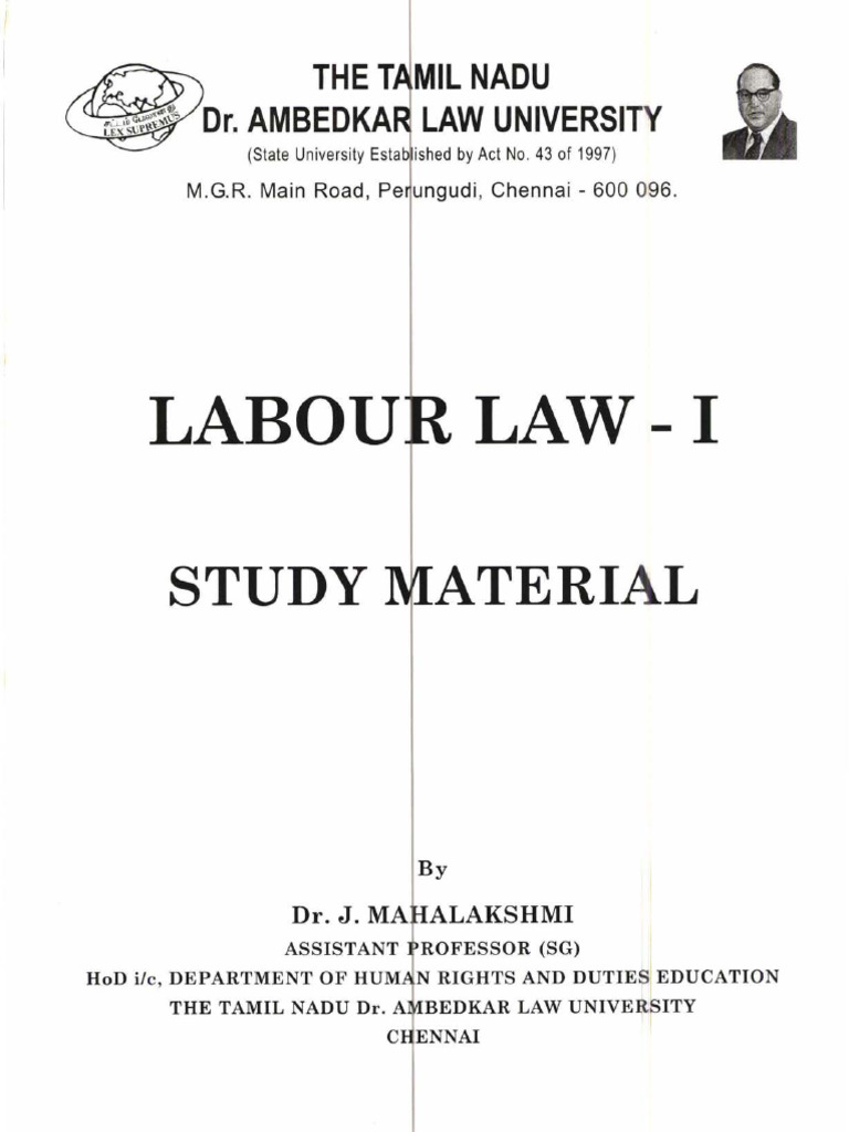 Labour Law Notes | PDF