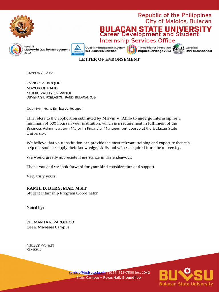 F1-BulSU-form-LOE-1-1-1 (1) | PDF