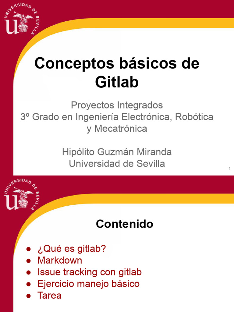 Conceptos Basicos de Gitlab | PDF | Archivo de computadora | Informática
