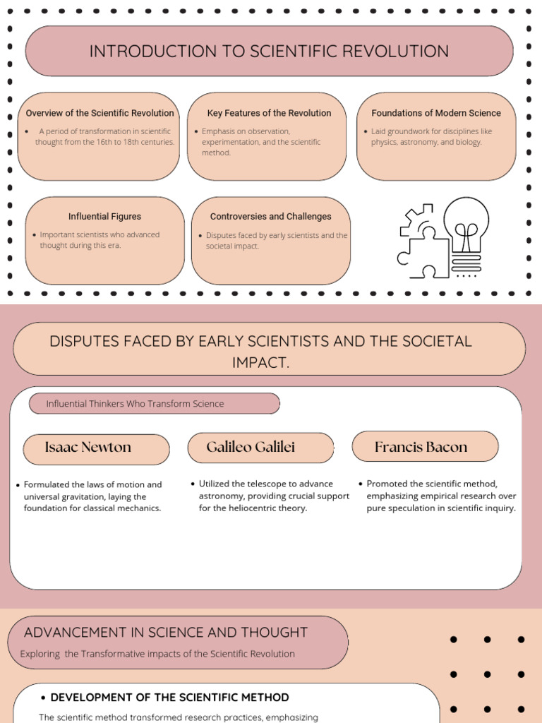 Scientific Revolution: Key Transformations | PDF | Science | Scientific ...