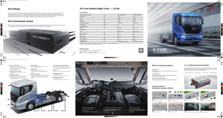 BYD Electrical Truck Eth8 - Leaflet - en | PDF | Transport | Automotive ...