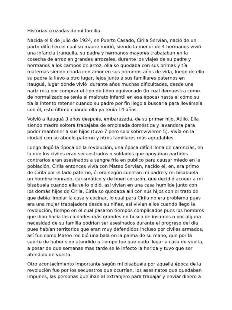 Castellano Trabajo Borrador 2 | PDF