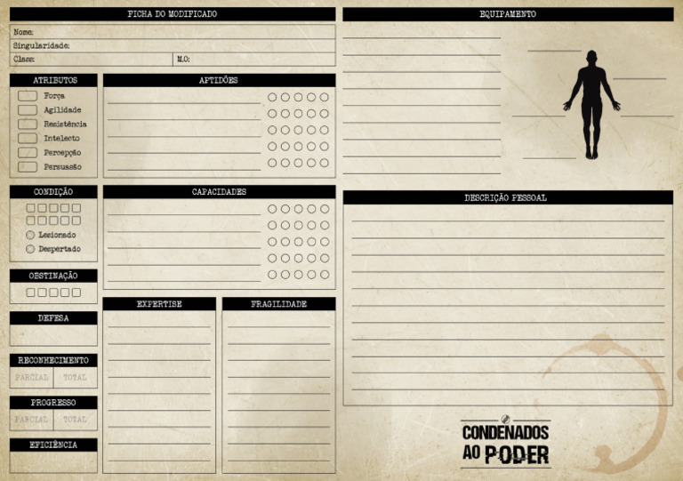 Ficha CAP Colorido 1 Folha | PDF