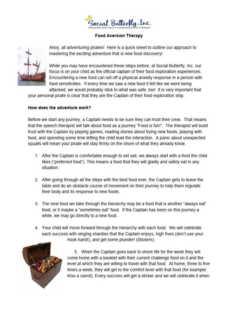 Food Aversion Therapy | PDF